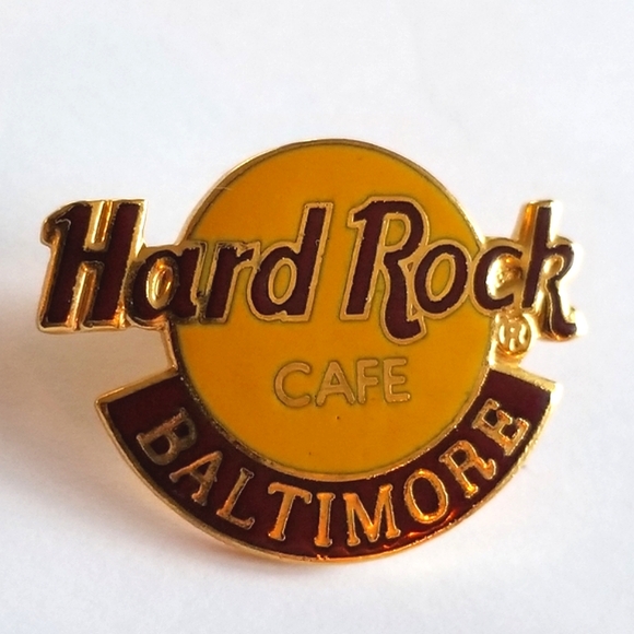 Hard Rock Cafe | Jewelry | Vintage Hard Rock Cafe Pin Baltimore Md ...